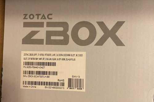 Zotac Zbox magnus one i7 10700