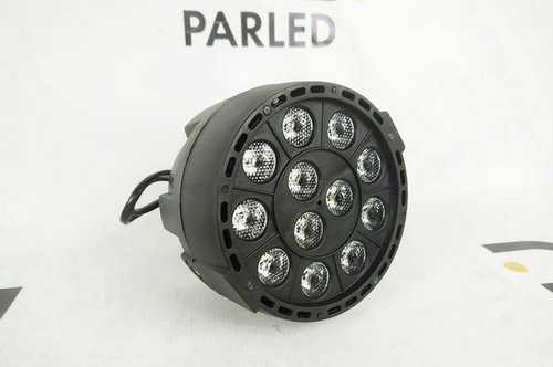Светодиодный прожектор LED flat PAR 12X3W rgbw