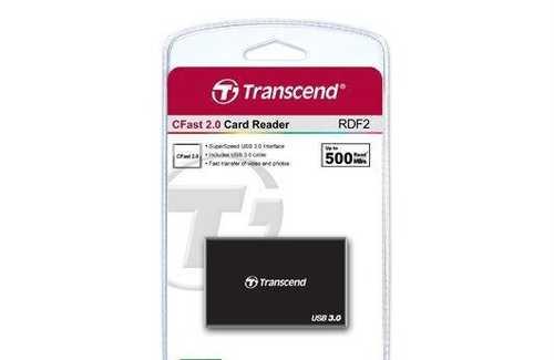 Карт-ридер Transcend RDF2 USB3.0, для CFast 2.0