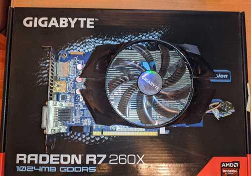 Видеокарта R7 260x 1gb