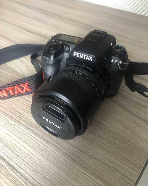 Pentax k-7+объектив smc DA 18-135
