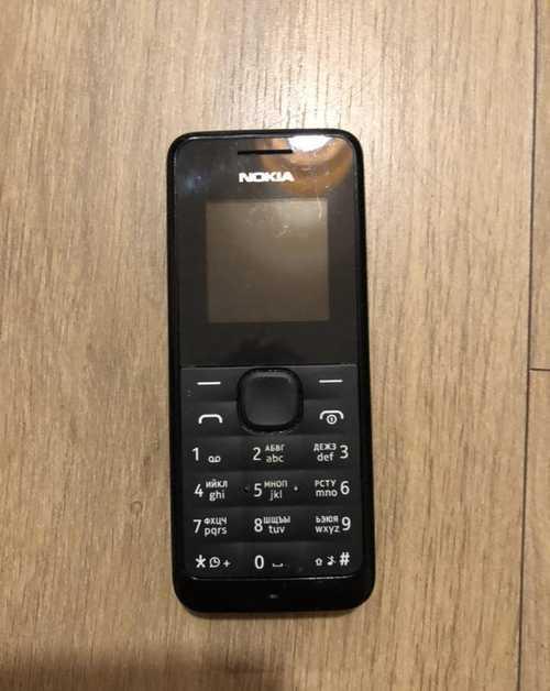 Телефон Nokia 105 black