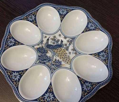 Тарелка для яиц, фарфор