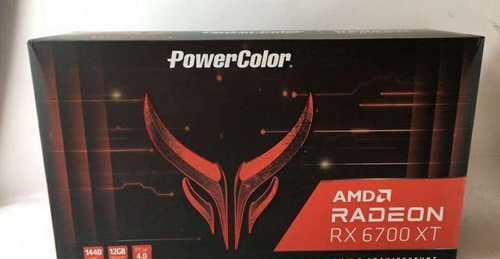 Видеокарта AMD red devil Radeon RX 6700 XT