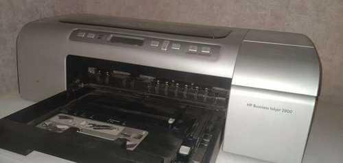 Цветной струйный принтер hp business inkjet 2800