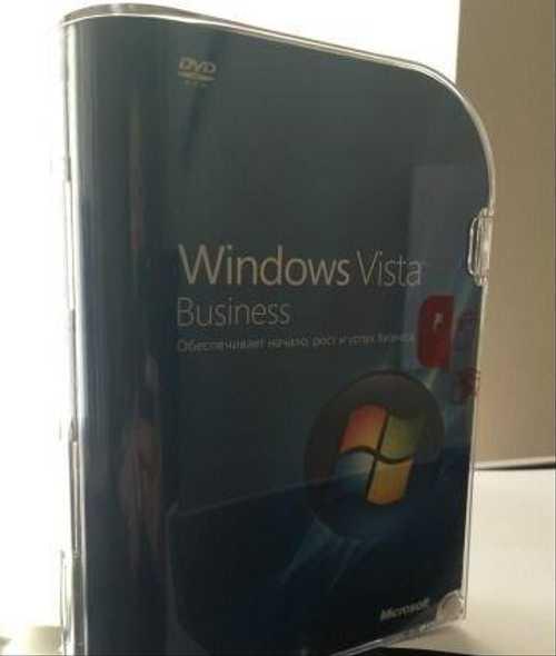 Windows Vista Business Box Установочный диск