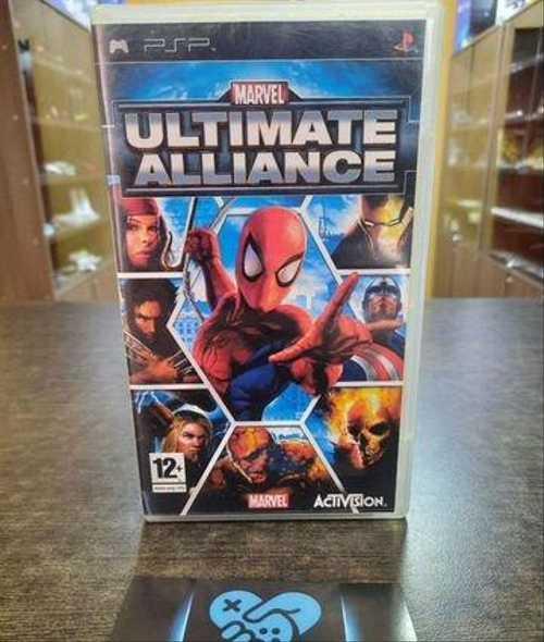 Marvel Ultimate alliance. Лицензия PSP ps