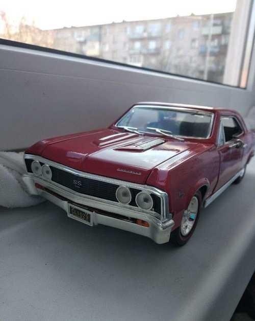 1967 RED Chevrolet chevelle SS 396 1:18