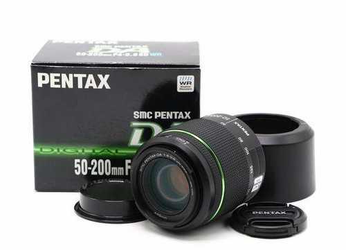 Pentax-DA SMC 50-200mm f/4-5.6 ED WR в упаковке