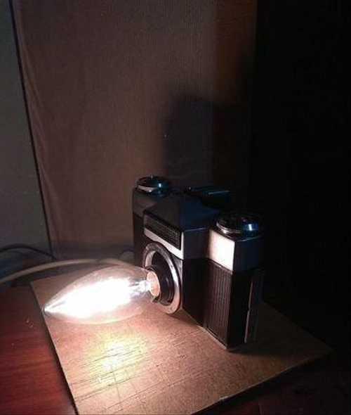 Светильники в стиле лофт из фотоаппарата