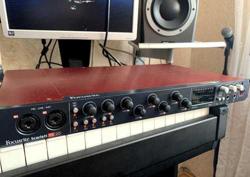 Focusrite Scarlett 18i20 USB неисправная