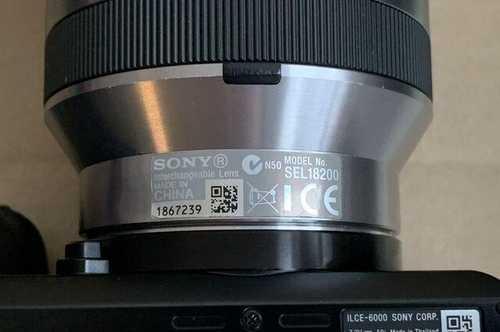 Sony alpha 6000, sel16f28, vcl-ecf1, sel18200