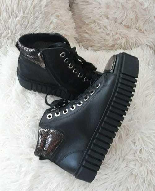 Ботинки новые нат.кожа