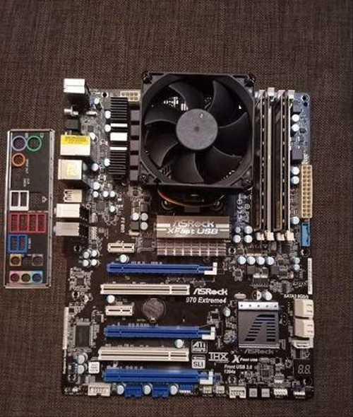 Комплект Asrock 970 Extreme4