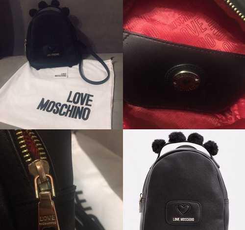 Рюкзак love moschino оригинал