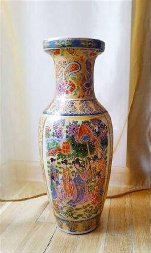 Декоративная китайская ваза