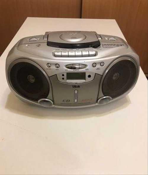 Магнитола Vitek cd mp3 portable