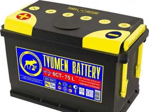Аккумулятор Tyumen Battery 75 Ah