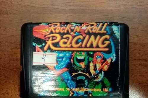 Картридж Sega. Rock n roll racing