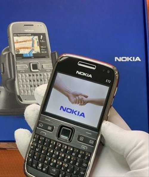 Nokia E72 Zodium Black. Новый. Оригинал