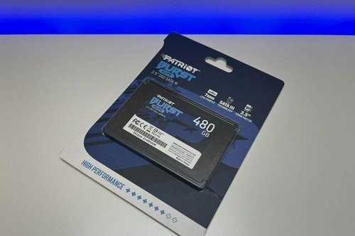 Новый SSD Patriot 480gb