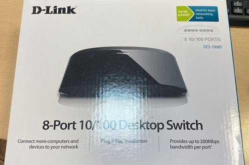 Switch dlink des-1008d