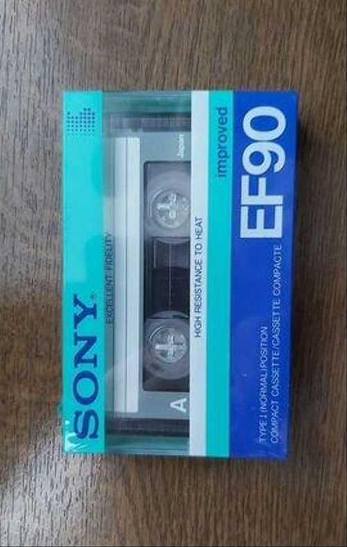 Аудиокассеты новые запечатанные sony