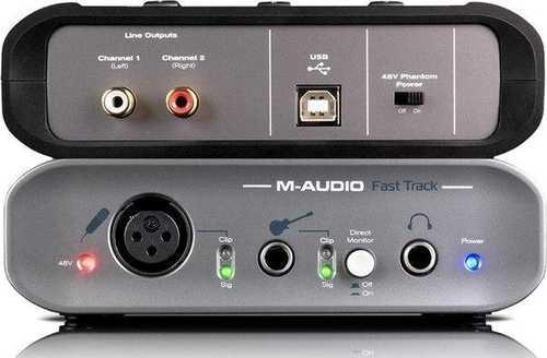 Audio Interface M Audio Fast Track Festima Ru