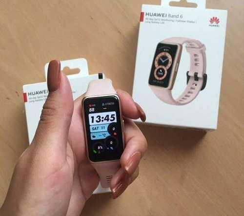 Фитнес-браслет Huawei band 6 (умные часы) новый