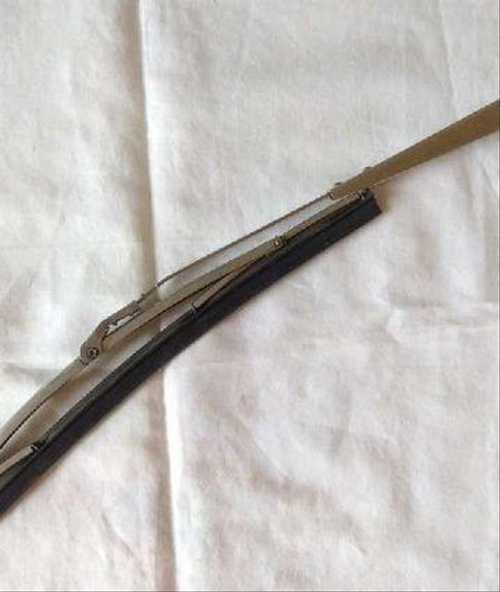 Хромированный поводок и щетка стеклоочистителя"Мос