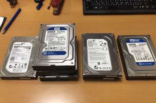 Жесткий диск Seagate, Western Digital, (60 шт.)