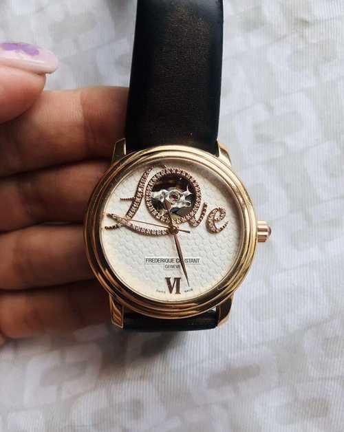 Часы Frederique Constant love. Швейцария