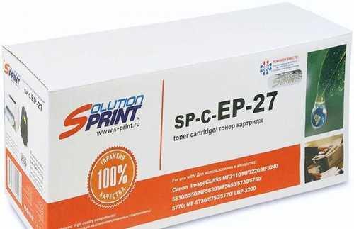 EP-27SP Совместимый тонер-картридж Solution Print