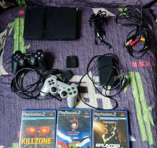 Sony playstation 2 (scph-77008), Не прошитая