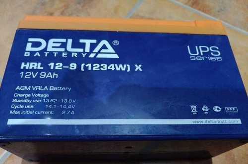 Аккумулятор delta hrl 12-9x