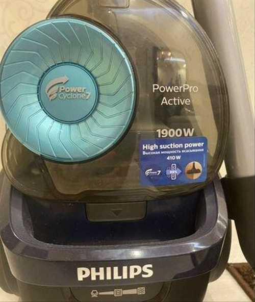 Пылесос Philips Power Pro Active 7 1900W | Festima.Ru - Мониторинг ...