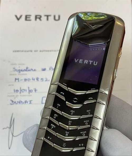 Телефон Vertu Signature Gold 750. Оригинал