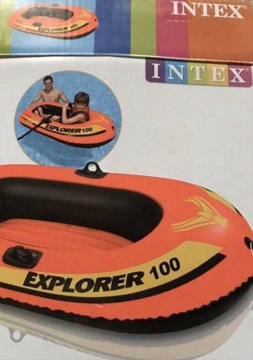 Лодка надувная explorer 100 intex
