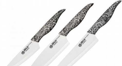 Новый набор из 3-х ножей Samura inca в наличии