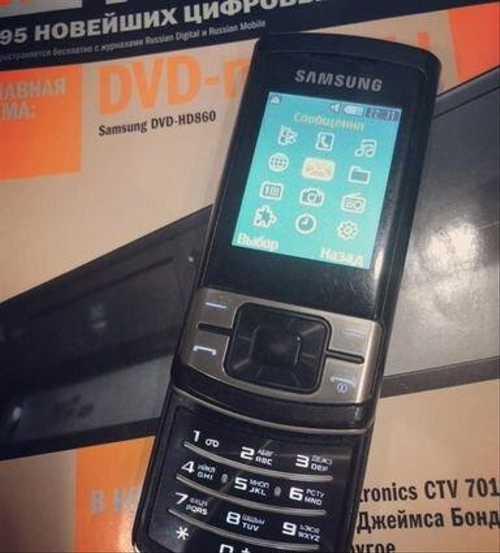 Телефон слайдер Samsung C3050 новый