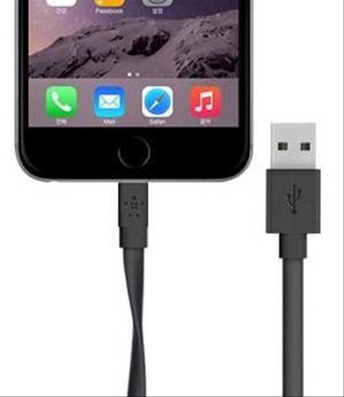 Кабель Belkin Mixit Flat Lightning to USB Cable