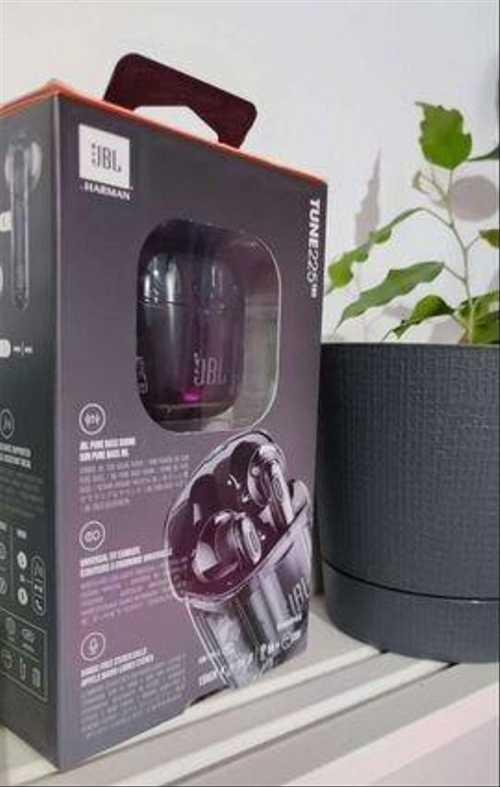 Беспроводные наушники jbl tune 225 tws