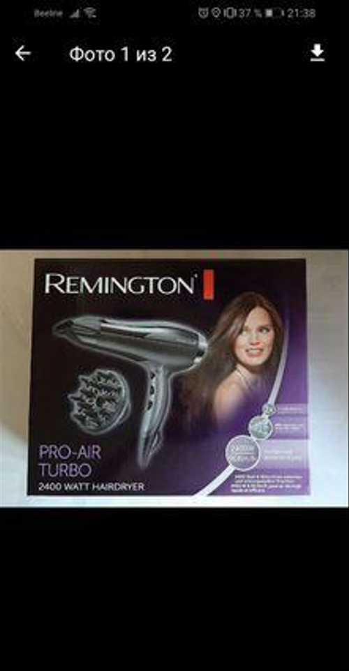 Фен remington pro air Turbo d 5220