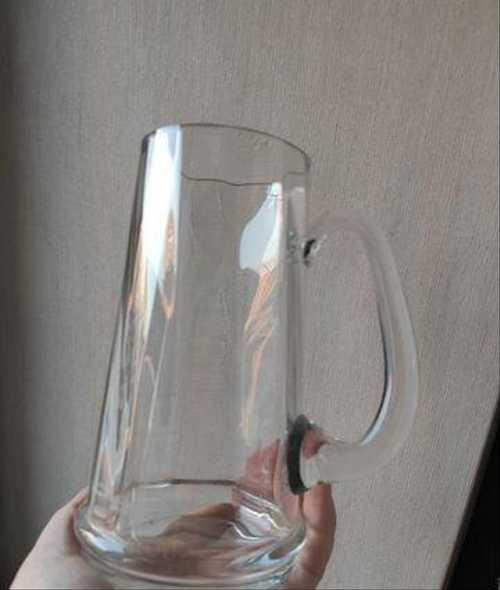 Пивная кружка / ваза стекло