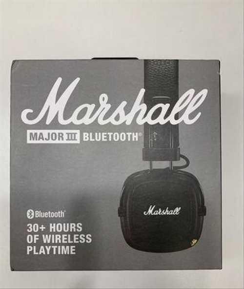 Наушники marshall major 3 bluetooth