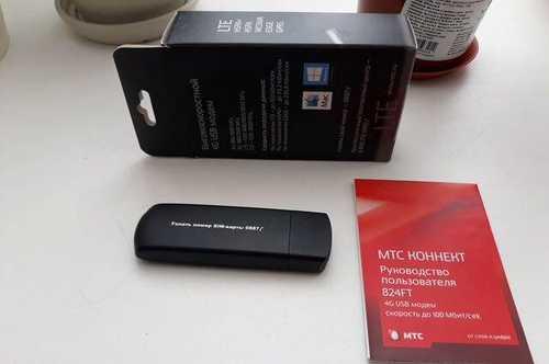 4G LTE USB модем МТС Коннект Huawai 824FT