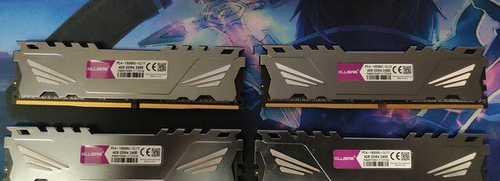 Новые Kllisre DDR4 4х4Gb 2400Mhz