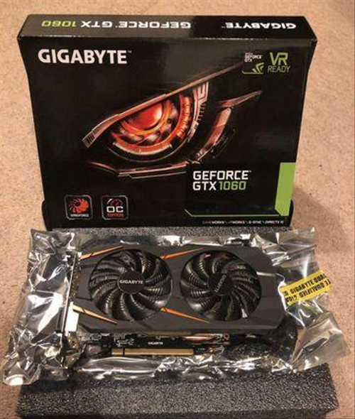 Видеокарта gigabite gtx 1060 3gb