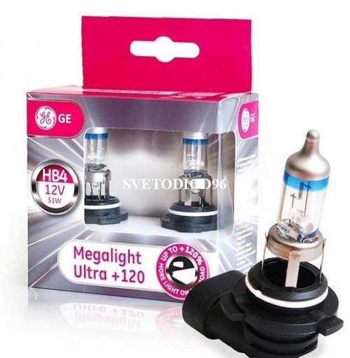 General Electric HB4 12V- 51W (P22d) Megalight Ult