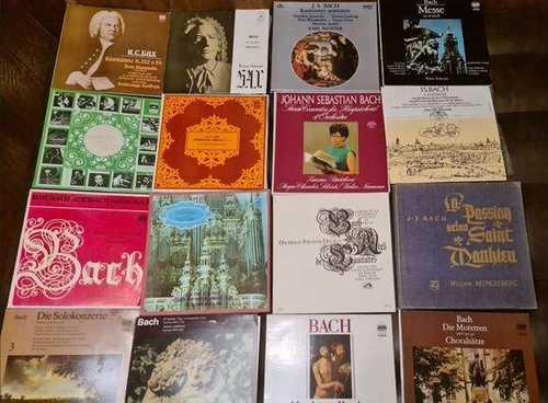 Бах Bach Коллекция редких пластинок винил